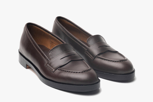 Women's Mary Jane Flats in Cognac Tan - Marquina Shoemaker